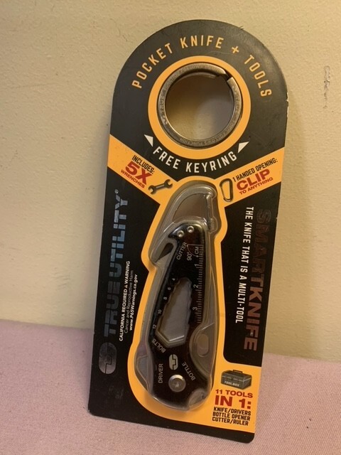 Nebo TRUE UTILITY SmartKnife with BONUS Waterproof Case by Nebo TU573 ...