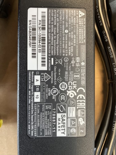 AC Power Adapter For Cisco 8800 Model CP-8841 CP-8851 CP-8861 PSU OEM ...