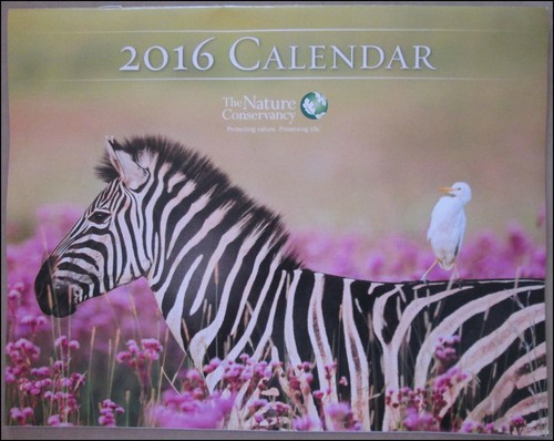 2016 12-Month Calendar 8.5" x 11" The Nature Conservancy "Nature ...