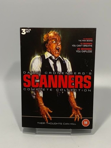 David Cronenberg's Scanners Complete Collection - DVD Box Set | eBay ...