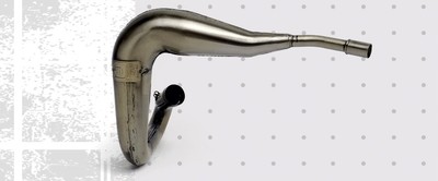 yamaha Yz465 1980 1981 Exhaust Pipe Dg Perf Raw Factory Finish Only ...