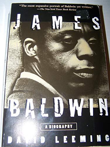 JAMES BALDWIN: A BIOGRAPHY By David Adams Leeming *Excellent Condition ...