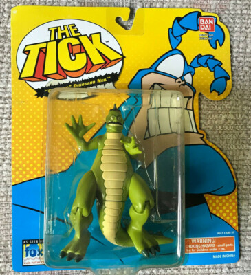 VINTAGE THE TICK GROWING DINOSAUR NEIL ACTION FIGURE NEW BANDAI 1994 | eBay