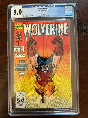 Wolverine #27 Marvel Comics 9.0 CGC | eBay