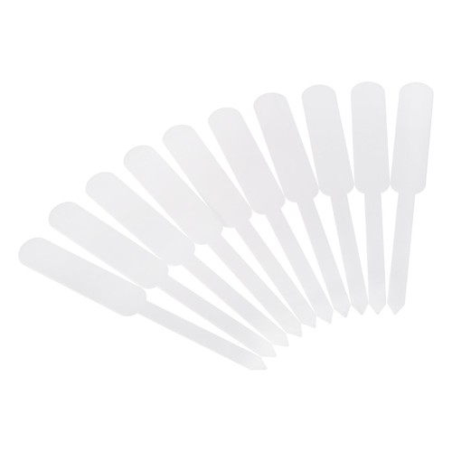 Plant Labels, 100Pcs PP Rectangle Marker Tags for Outdoor Indoor Garden ...