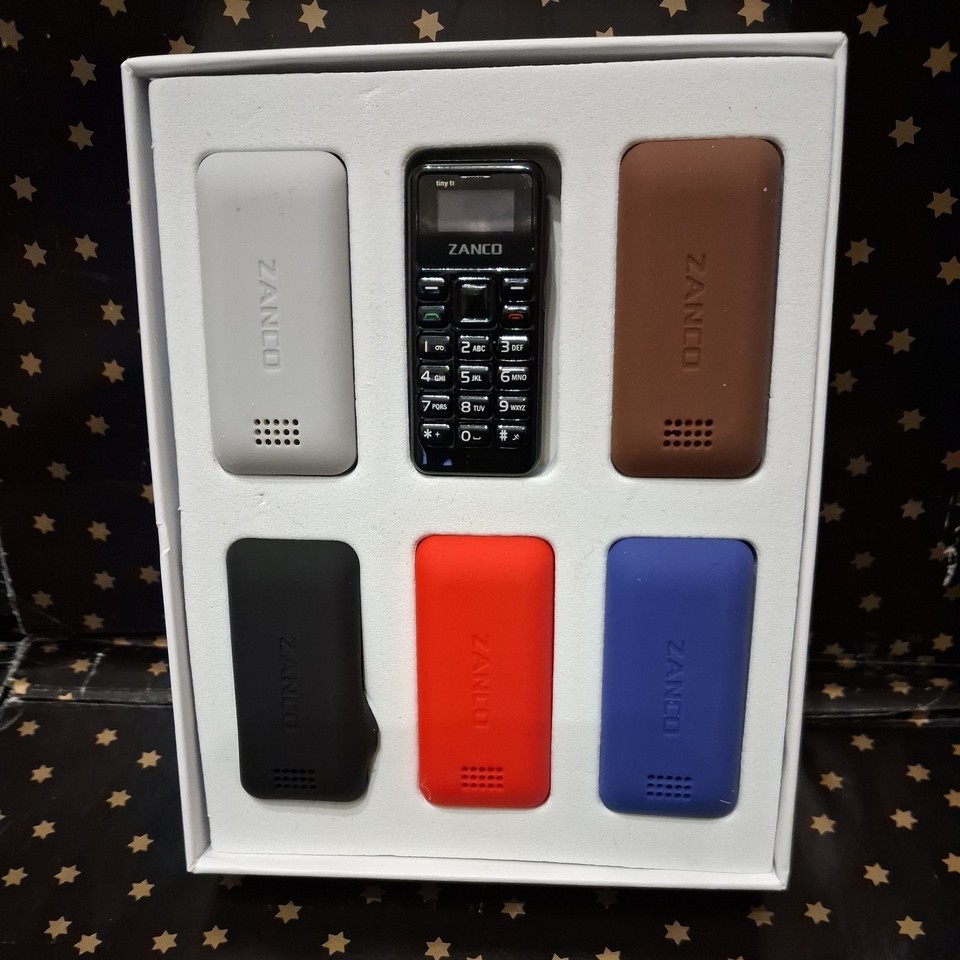 Zanco T1 Mobile Phone Small Phone Ever Unlocked Voice Changer - Limited ...