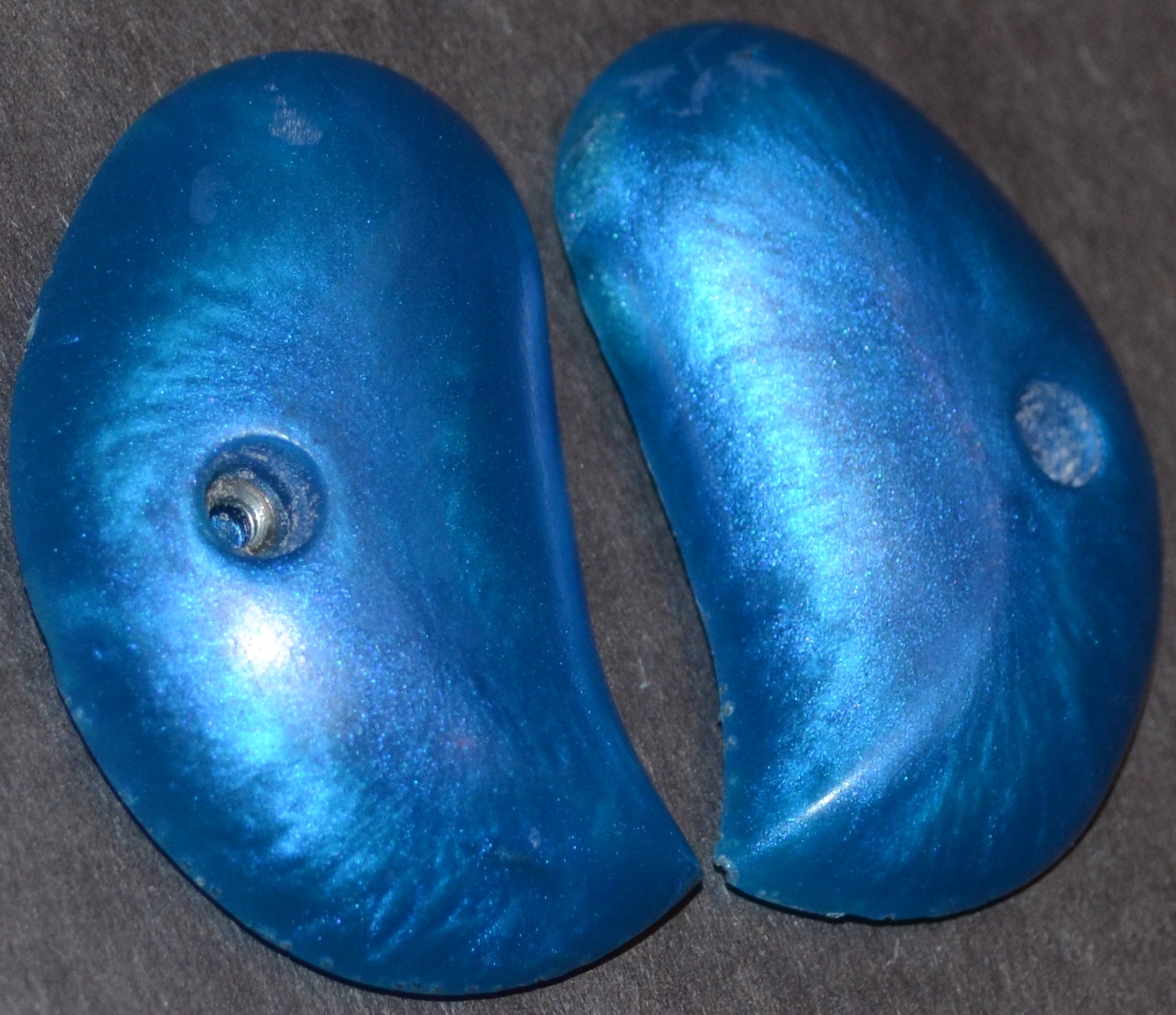 American, Hawes, Herters, Derringer pistol grips sapphire blue plastic ...