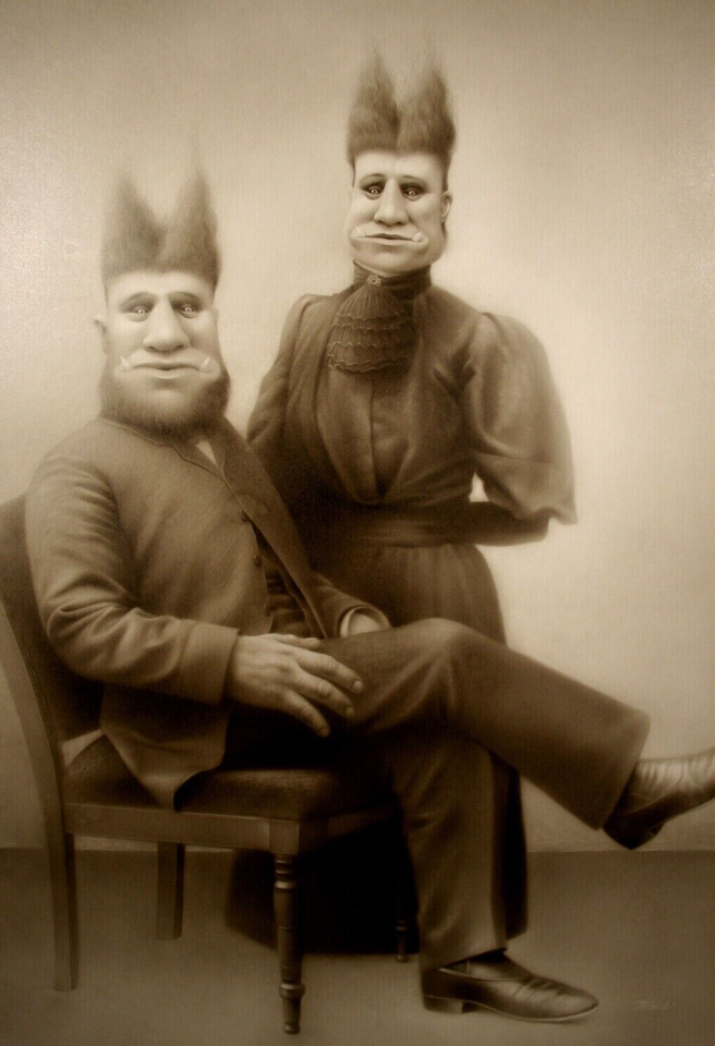 Antique Halloween Photo 2027 Oddleys Strange & Bizarre | eBay