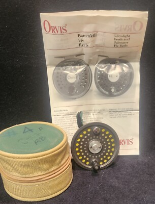 Orvis Fly Reel Spool With Orvis Reel Case And Orvis Instructions | eBay