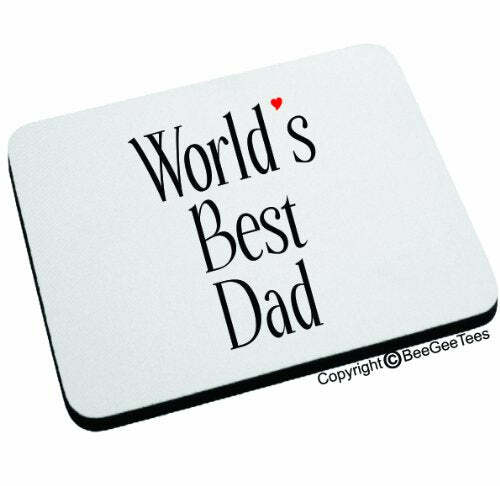 WorLD'S BEST DAD Mouse Pad Happy Fathers Day Gift Dad | eBay