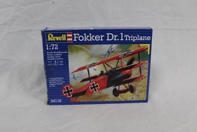 REVELL - #04116 Fokker Dr.1 Triplane 1:72 scale - Model Kit | eBay