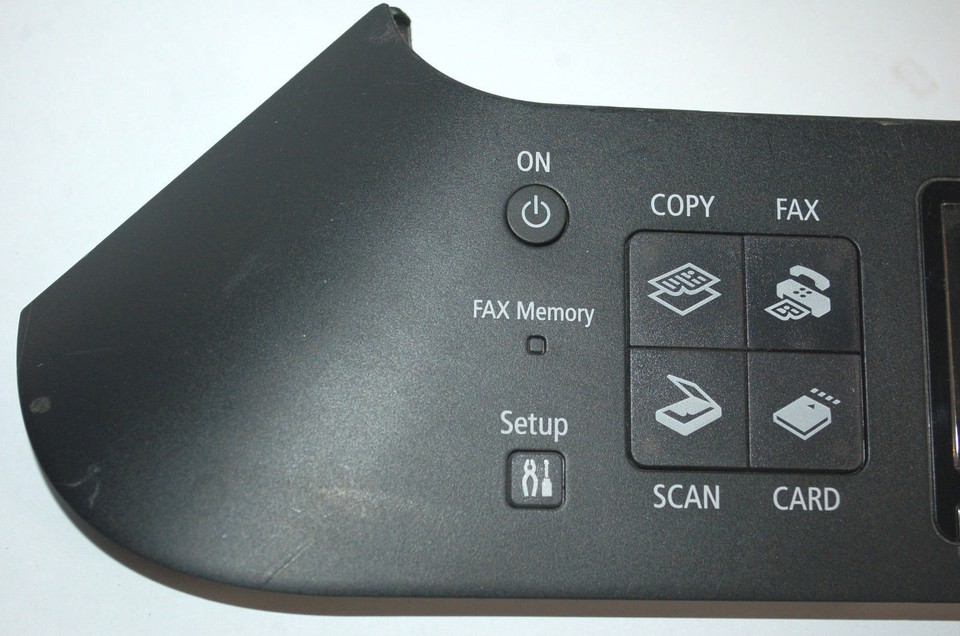 Canon Pixma MX882 Printer Front Control Panel with Buttons and Display ...