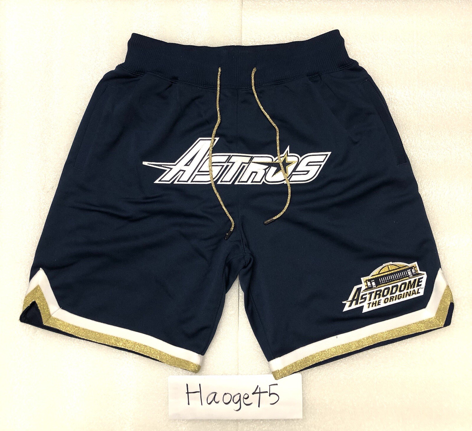 Just Don X Mitchell & Ness MLB Houston Astros authentic Shorts mens ...