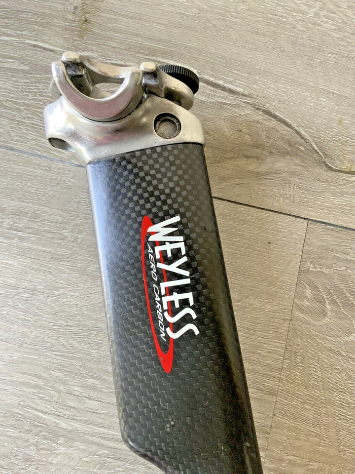 WEYLESS AERO CARBON SEAT POST 27.2 MM X 300 MM TOTAL LENGTH 202 GRAMS ...