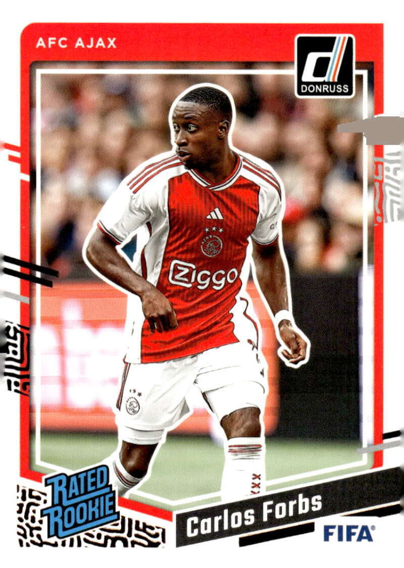 Carlos Forbs RC 2023-24 Donruss #179 FIFA Rated ROOKIE Soccer ID:102617 ...