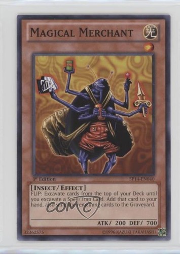 2014 Yu-Gi-Oh! Star Pack 2014 1st Edition Magical Merchant #SP14-EN040 ...