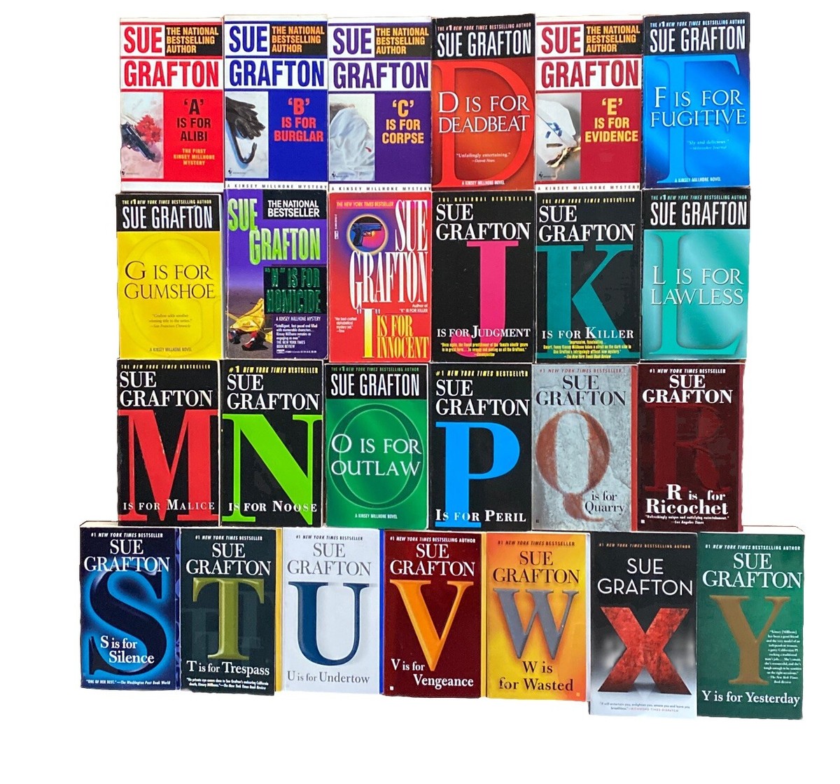 Sue Grafton Alphabet Series
