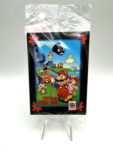 Super Mario - Nintendo 1991 National Safe Kids Campaign - Factory ...