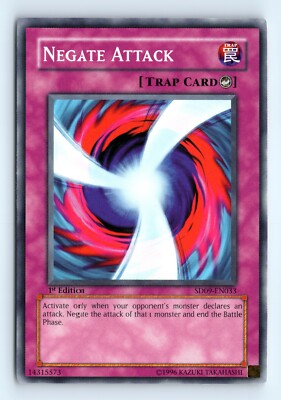 Yu-Gi-Uh Negate Attack #SD09-EN033 Structure Deck: Dinosaur's Rage tcg ...