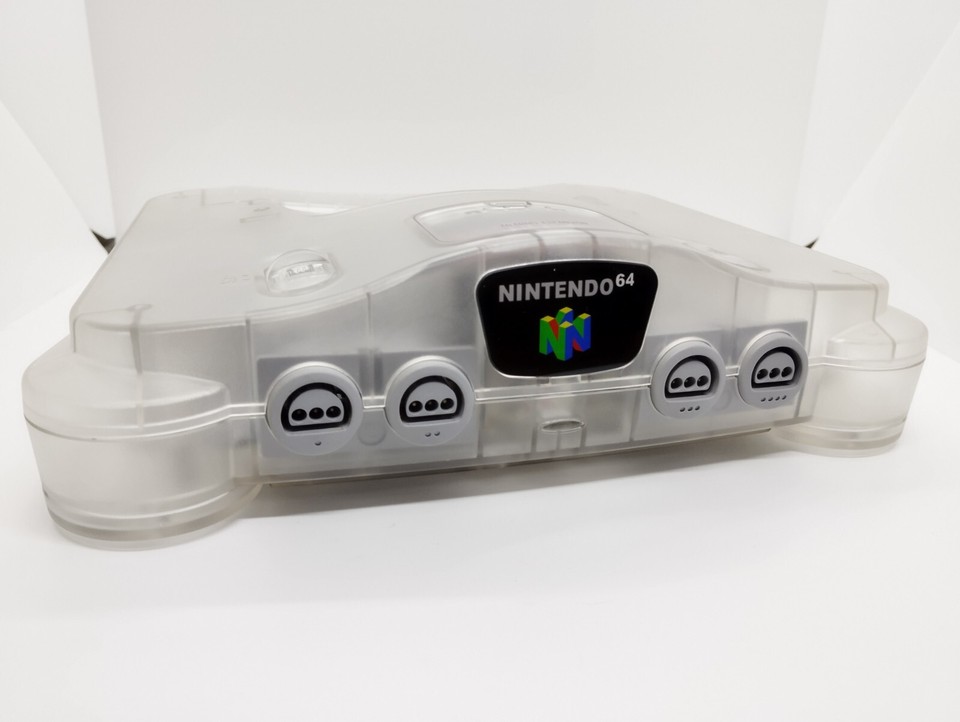 Clear Nintendo 64 CUSTOM COLOR Shell Console with Boxed N64 console | eBay