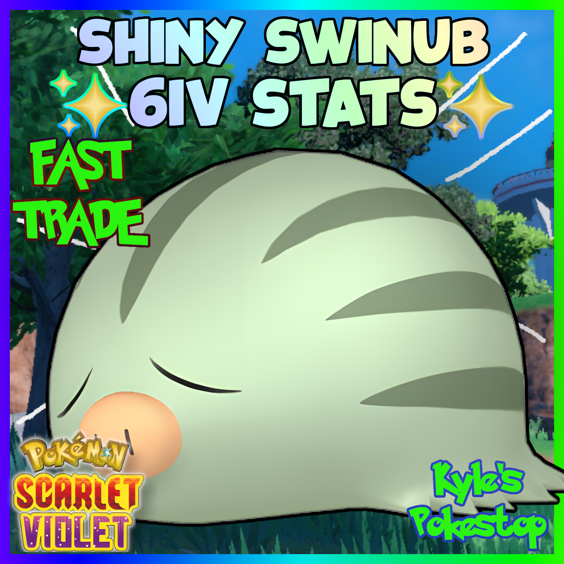 Shiny Swinub Violet