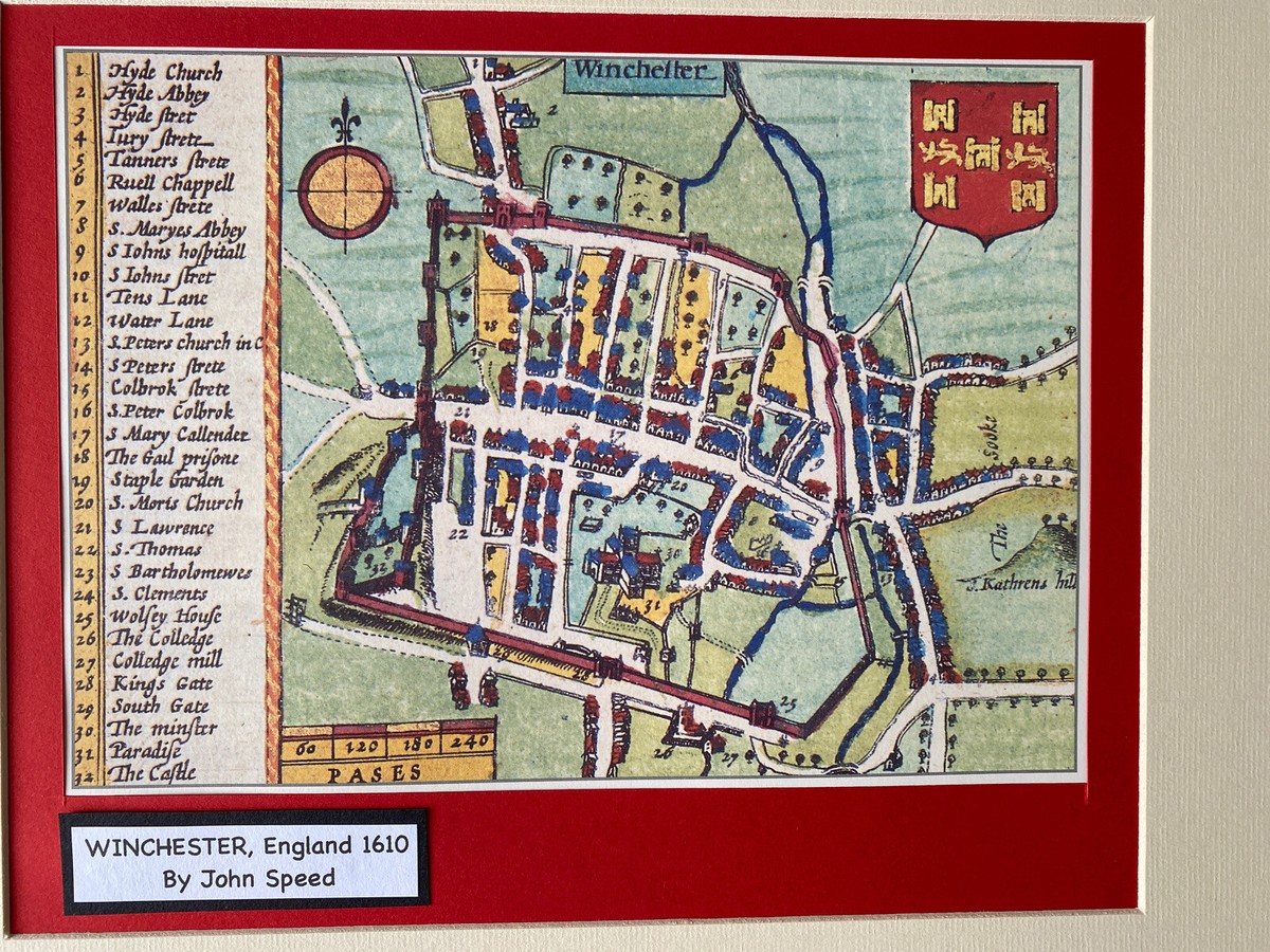 Hyde Abbey Gardens Winchester Map | Fasci Garden
