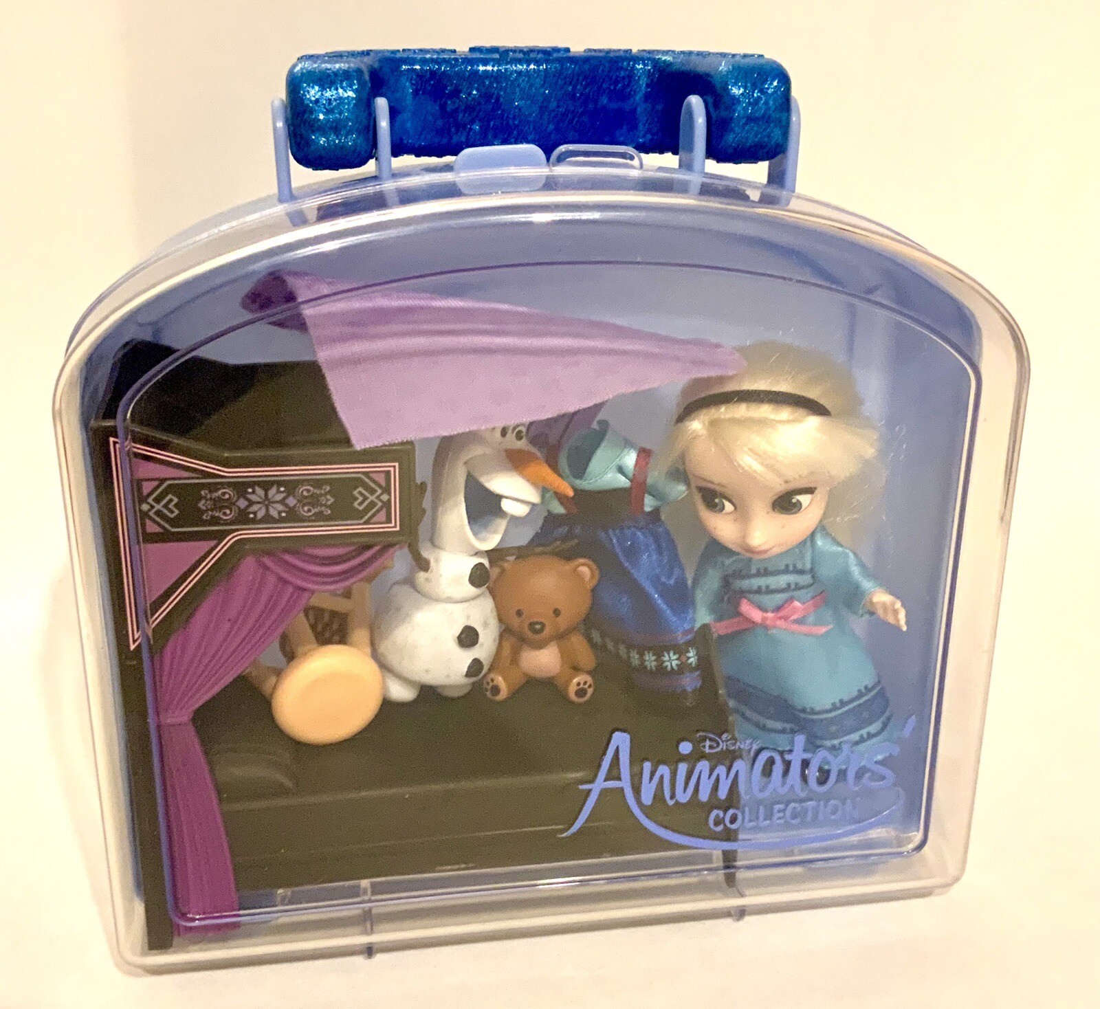 Disney Animators' Collection Frozen - Elsa Mini 5" Doll Play Toy Set | eBay