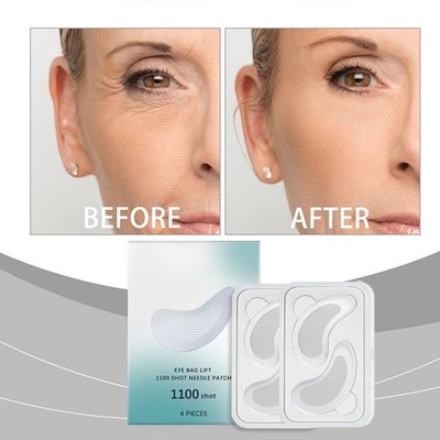 2pairs Microneedle Firming Eye Patch Anti-aging Wrinkle Fine Line ...