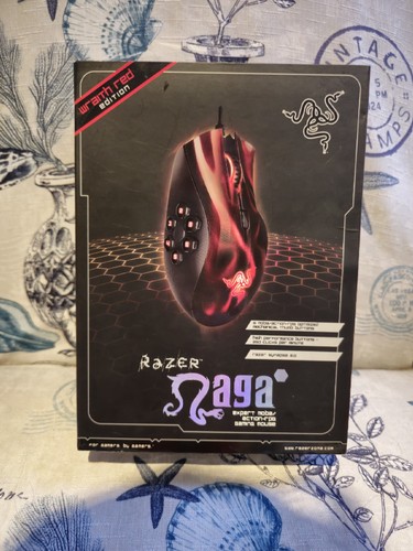 Unused Boxed Razer Naga Hex Wraith Red Laser Gaming Mouse RZ01-0075 | eBay