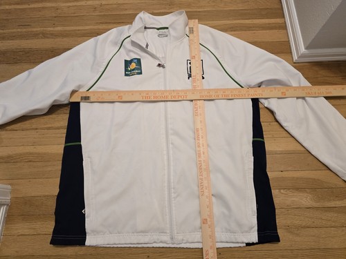 FILA BNP PARIBAS OPEN JACKET WHITE Size XL | eBay