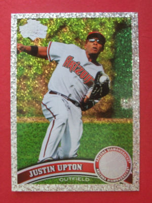 2011 Topps Diamond Platinum Justin Upton Arizona Diamondbacks | eBay