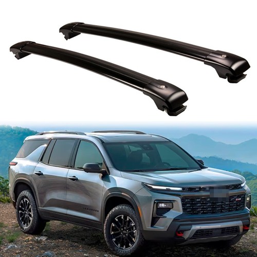 2PCS Cross Bar Fit For Chevy Traverse 2024 2025 Rail Rack Cargo Carrier ...