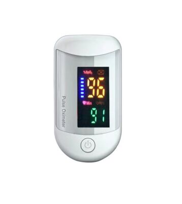 Finger Pulse Oximeter SpO2 Blood Oxygen Monitor Precision One button ...