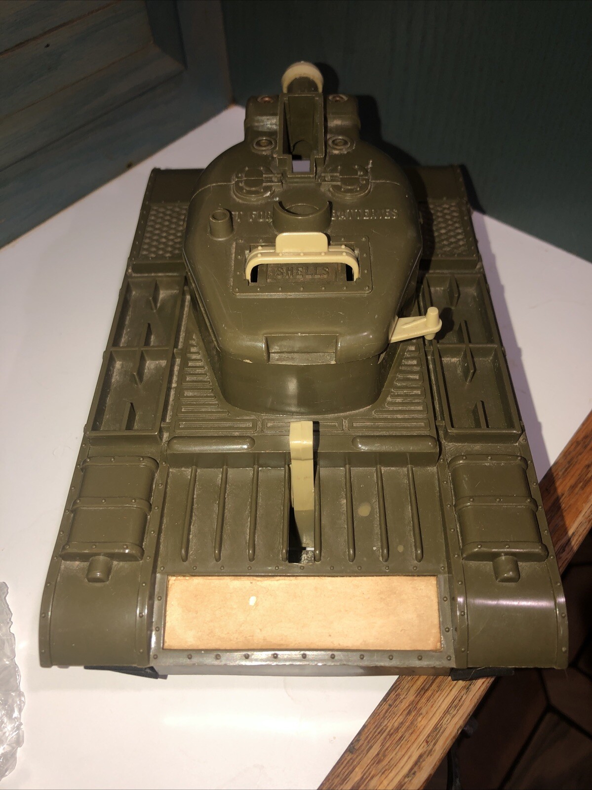 Remco Vintage U.S Army Bulldog Tank For Parts Or Repair Untested 1960s ...