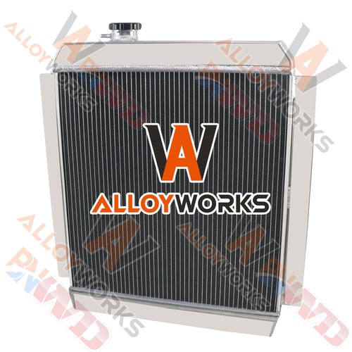 3 Row Aluminum Radiator FOR 1947-1954 52 Chevy Truck 3100 3600 3800 ...