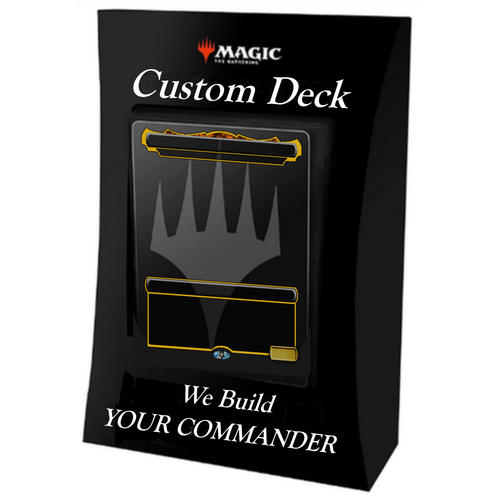 Custom MTG Commander Deck - Handcrafted EDH Deck w/ YOUR CHOICE of ...