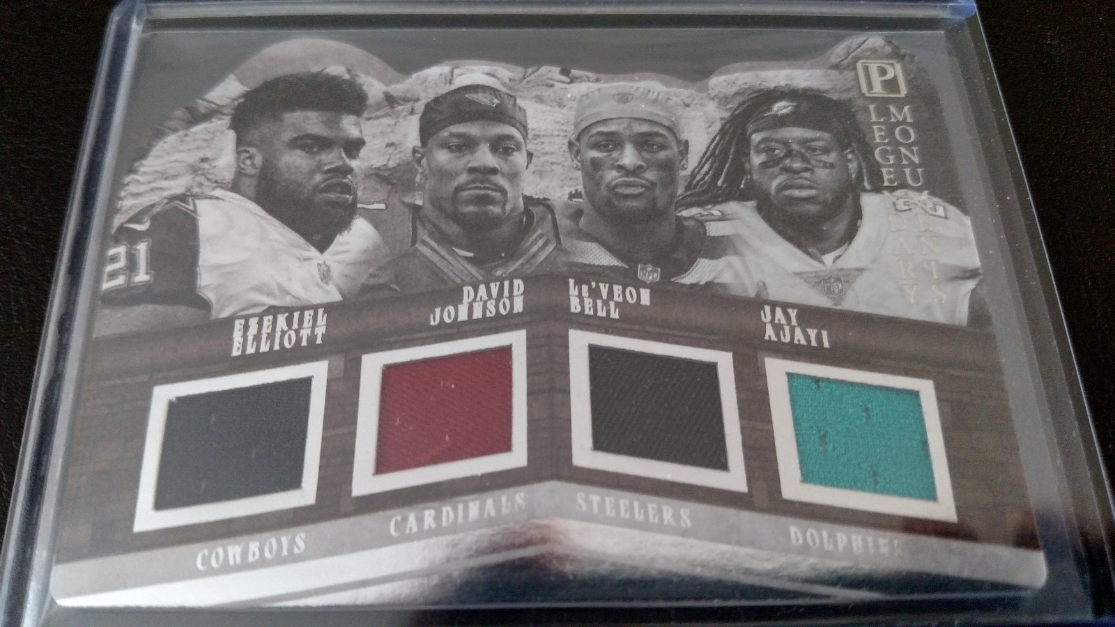 Ezekiel Elliott David Johnson Le'Veon Bell Jay Ajayi Game Used Jersey ...