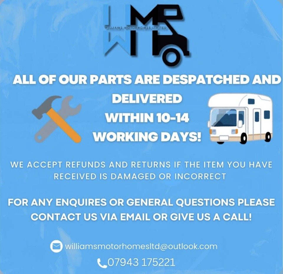 Autotrail Rear Motorhome Bumper Corners | eBay UK