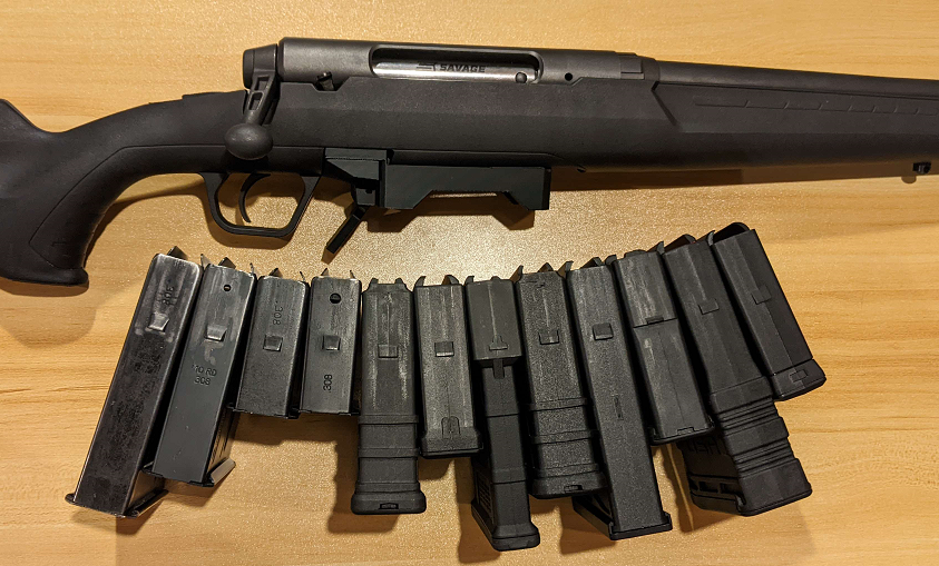 Savage Axis AICS Magazine Kit - DBM Conversion - Short Action - Black ...