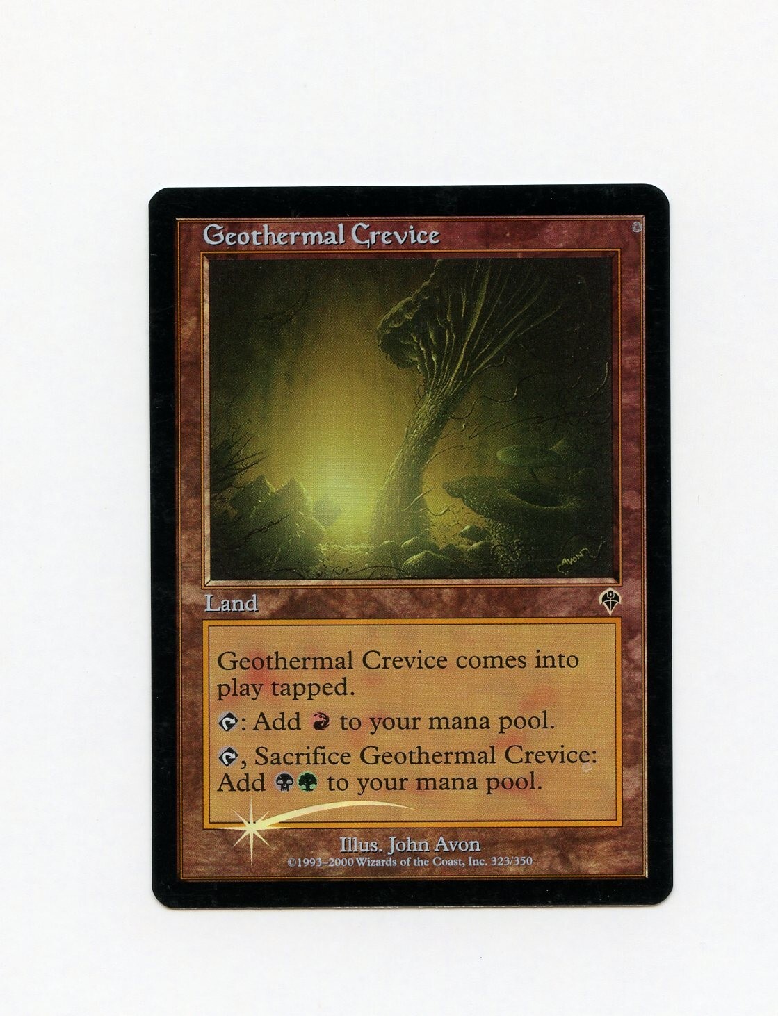 Geothermal Crevice Invasion FOIL Magic the Gathering #2 | eBay