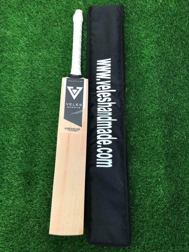 English Willow Cricket Bat Grade 1st Big Thick Edge 5 to 7 Grains ...