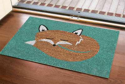 Fox Doormat Cool Funny Door Mat Pun Entrance Welcome Natural Coir ...