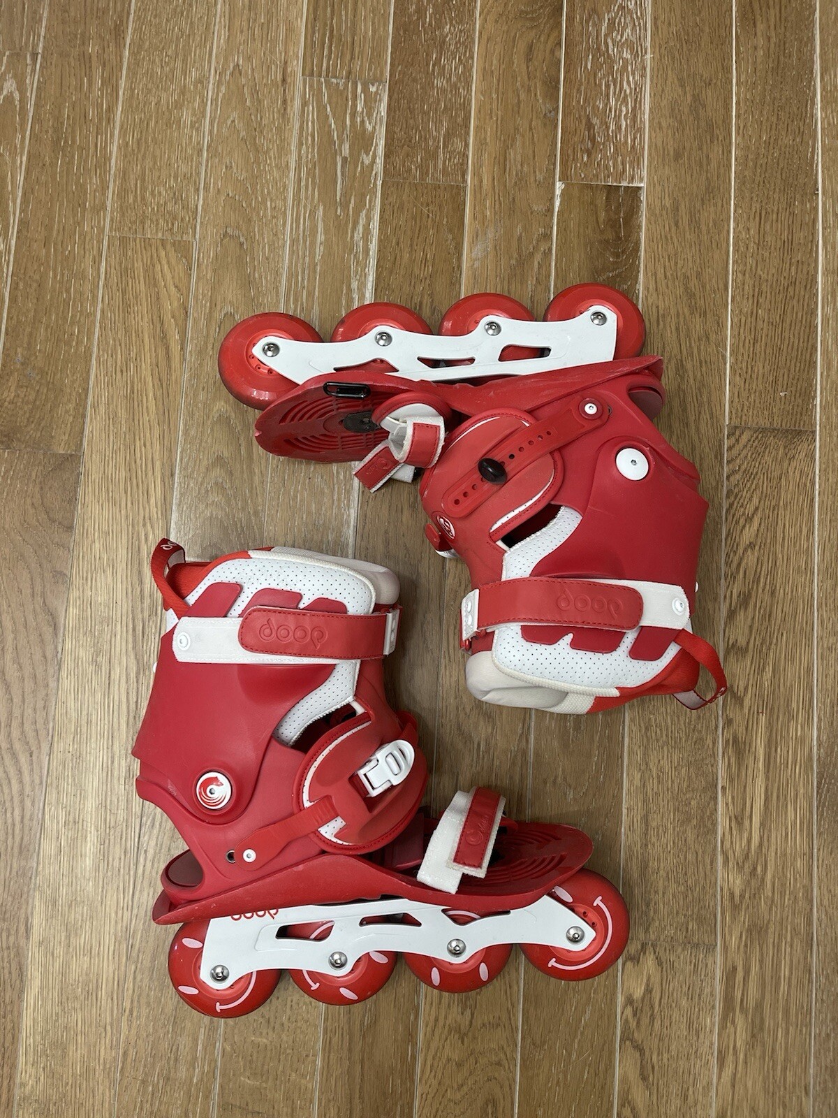 Powerslide Doop Classic Red Inline Skates - Size US 9-14 | eBay