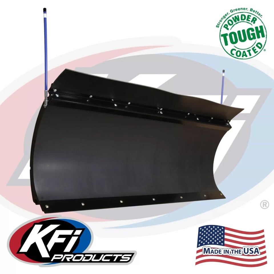 KFI 72" Poly UTV Snow Plow Kit w/ Mount Kawasaki Ridge 1000 2024 2025 ...