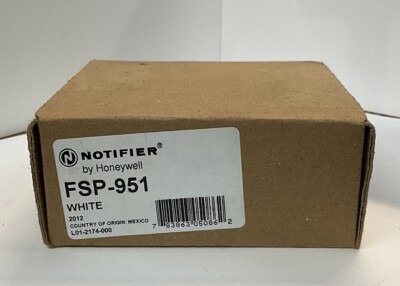 NOTIFIER FSP-951 SMOKE DETECTOR - INTELLIGENT ADDRESSABLE PHOTO ...