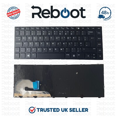 New HP EliteBook 840 G5 840 G6 745 G5 G6 UK Layout Laptop Keyboard With ...