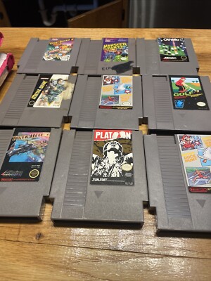 20 NES Games With An NES System. System Powers Up | eBay