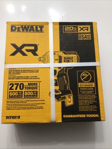 DEWALT DCF891B 20 V Impact Wrench for sale online | eBay