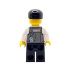 Genuine LEGO® Security Guard Cake Topper Decoration Male With Torch ...