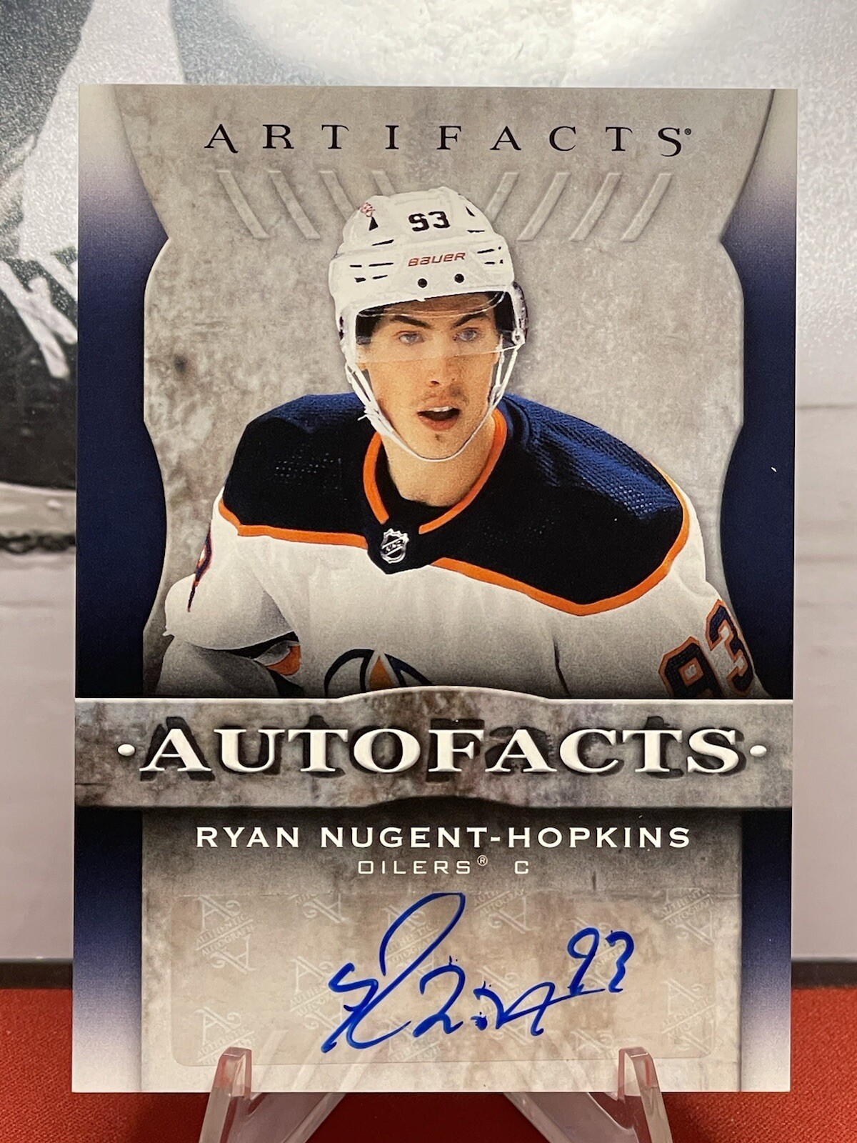 Ryan Nugent-Hopkins 2021-22 Upper Deck Artifacts Autofacts Auto | eBay